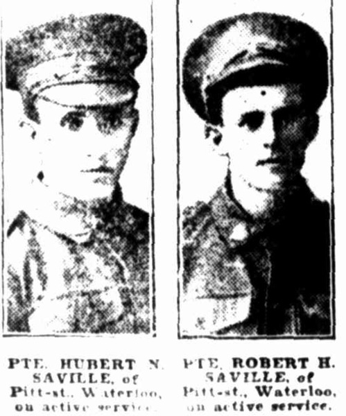 Virtual War Memorial | Robert Hamilton SAVILLE