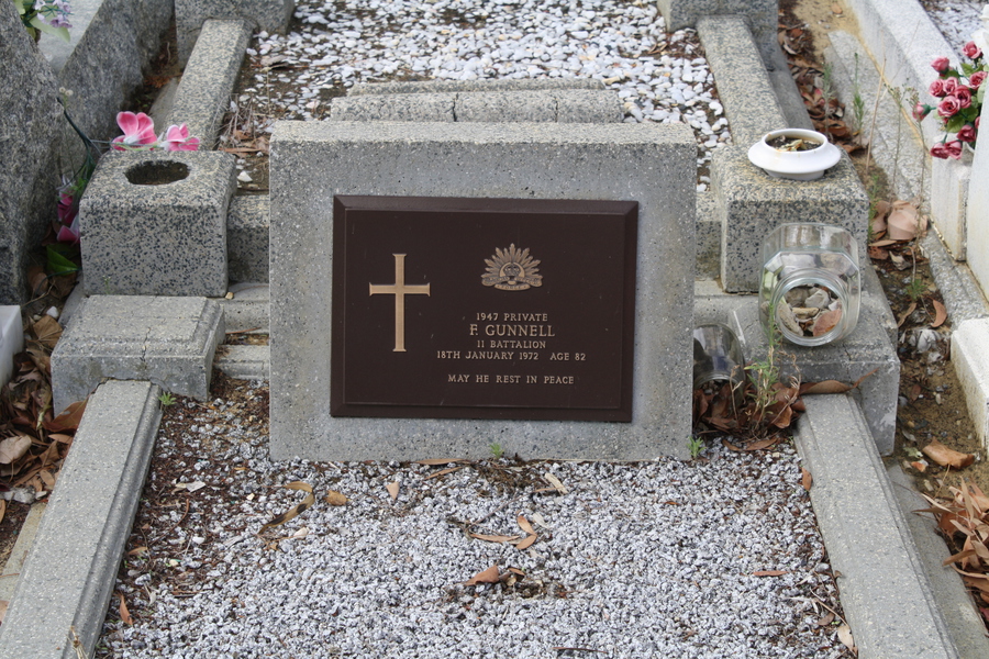 Virtual War Memorial | Frank GUNNELL