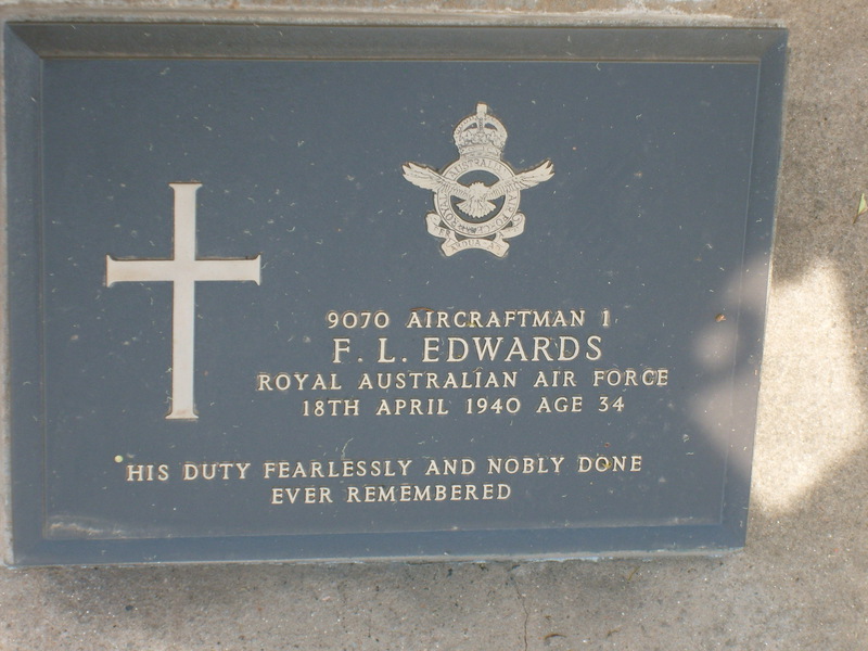 Virtual War Memorial | Frederick Lister EDWARDS