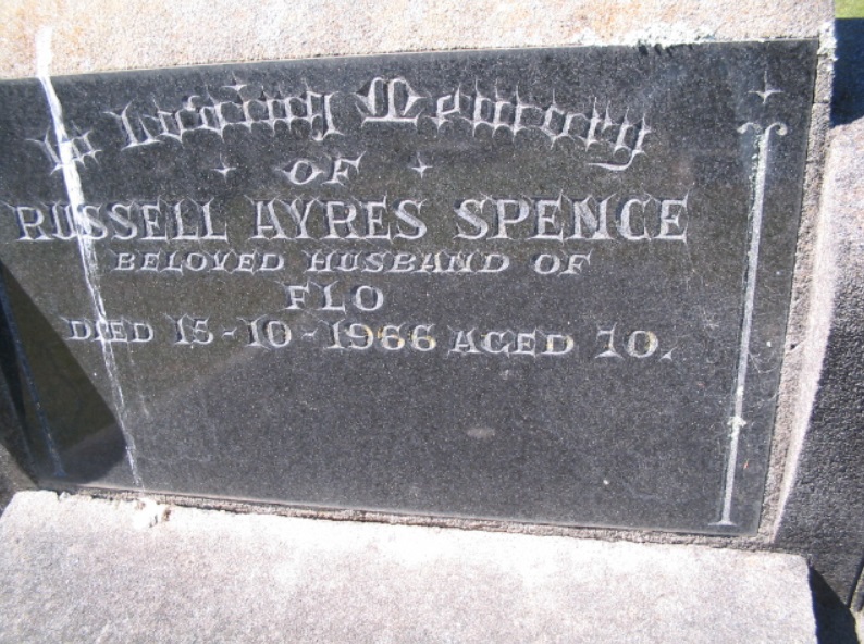 Virtual War Memorial | Russell Ayres SPENCE