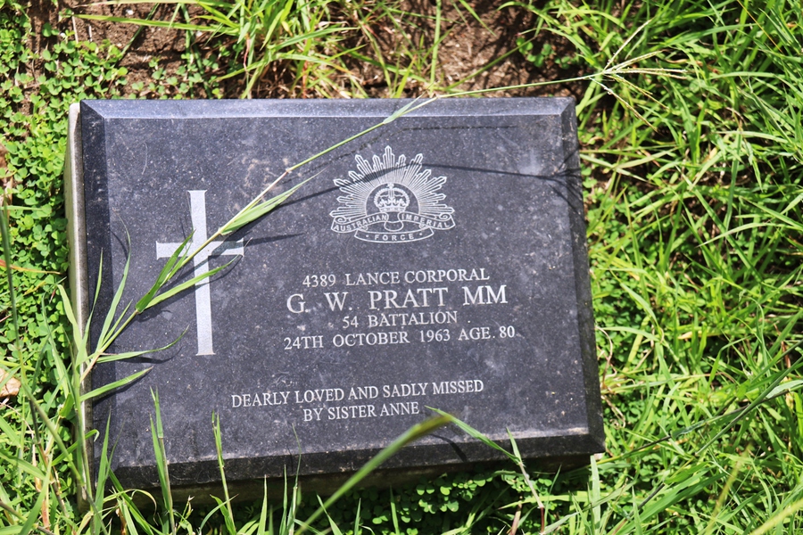 Virtual War Memorial | George William PRATT MM