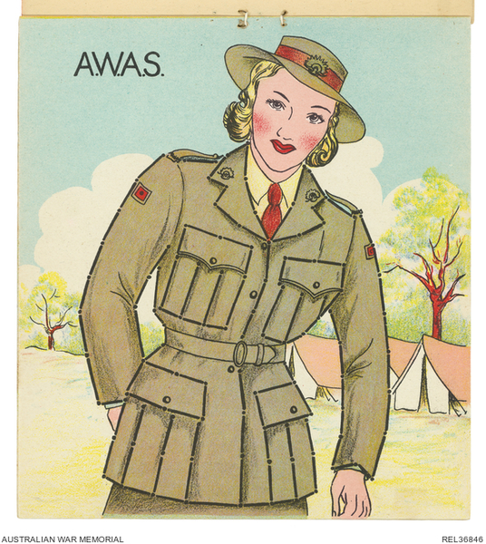 Virtual War Memorial | Australian Women's Army Service (AWAS)