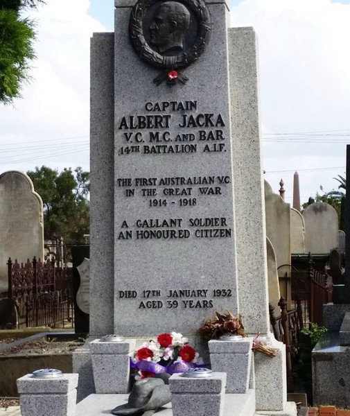 Virtual War Memorial | Albert JACKA VC, MC and Bar