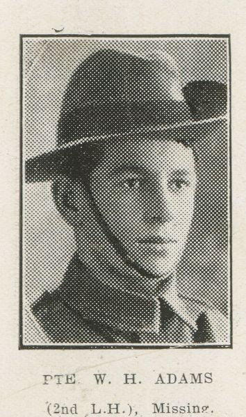 Virtual War Memorial | William Henry ADAMS