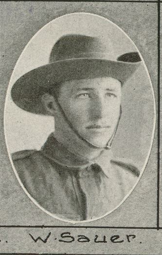 Virtual War Memorial | William Henry SAUER