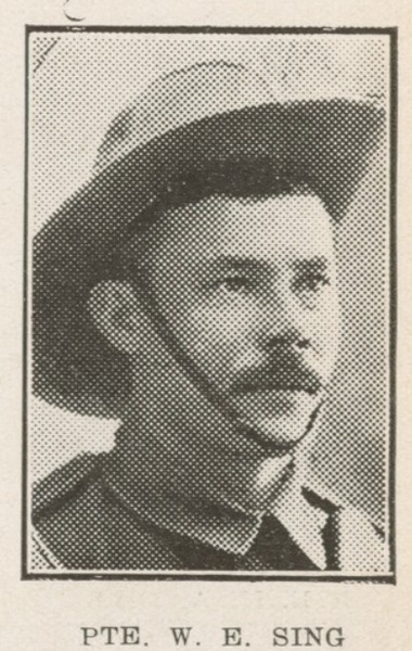 Virtual War Memorial | William Edward (Billy) SING DCM, MiD