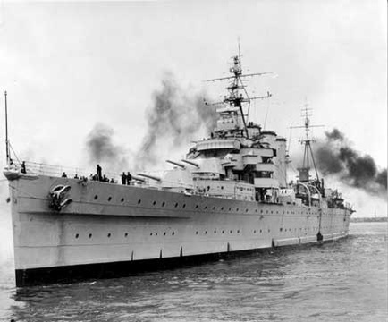 Virtual War Memorial | HMAS Australia (II) D84 - WW2