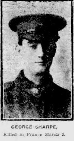 Virtual War Memorial | George SHARPE